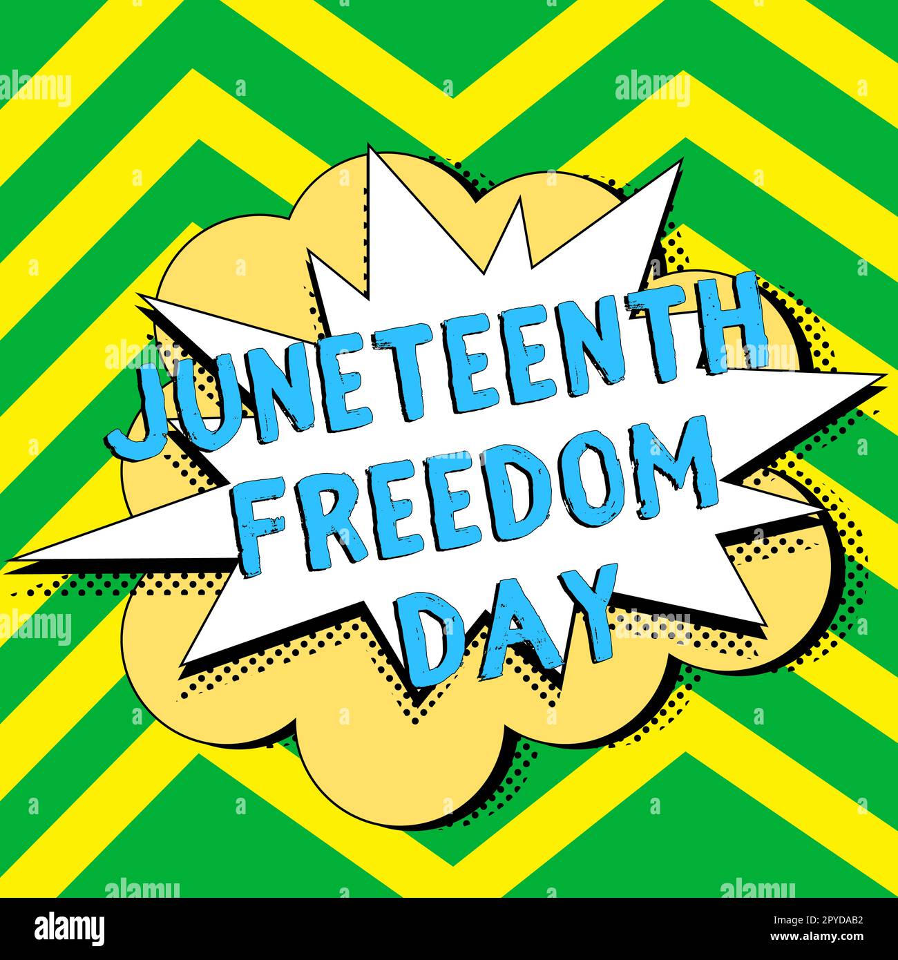 Conceptual display Juneteenth Freedom Day. Internet Concept legal ...
