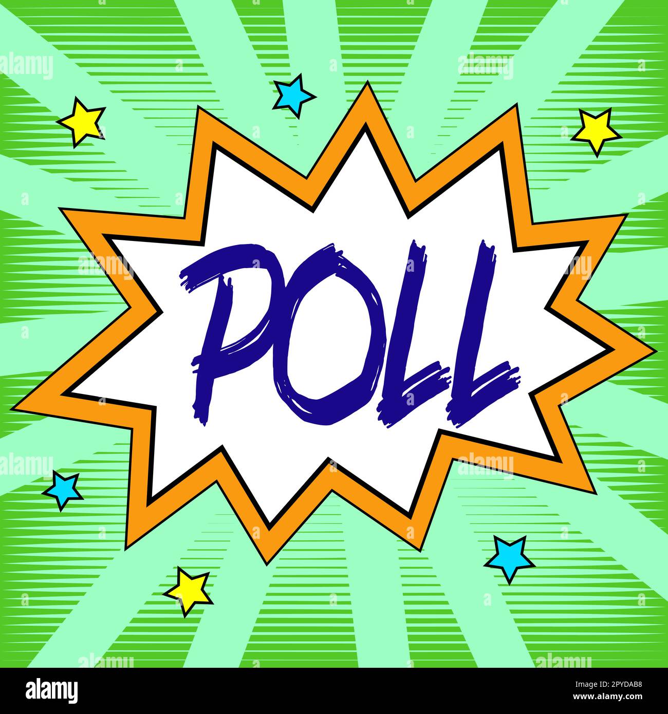 Handwriting text Poll. Conceptual photo Record of the number of votes ...