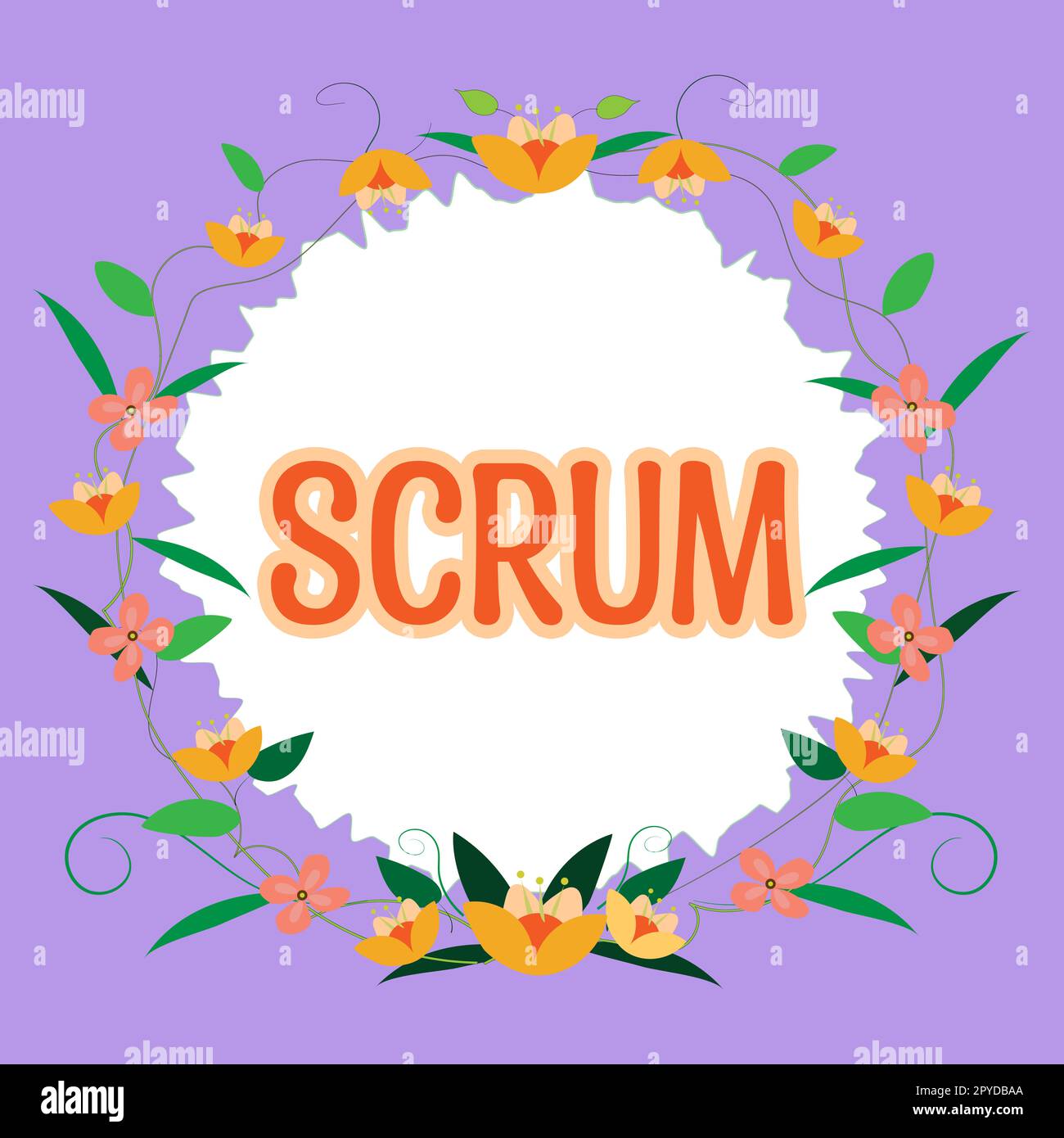 Writing displaying text Scrum. Business overview handwriting as distinct from print written ...