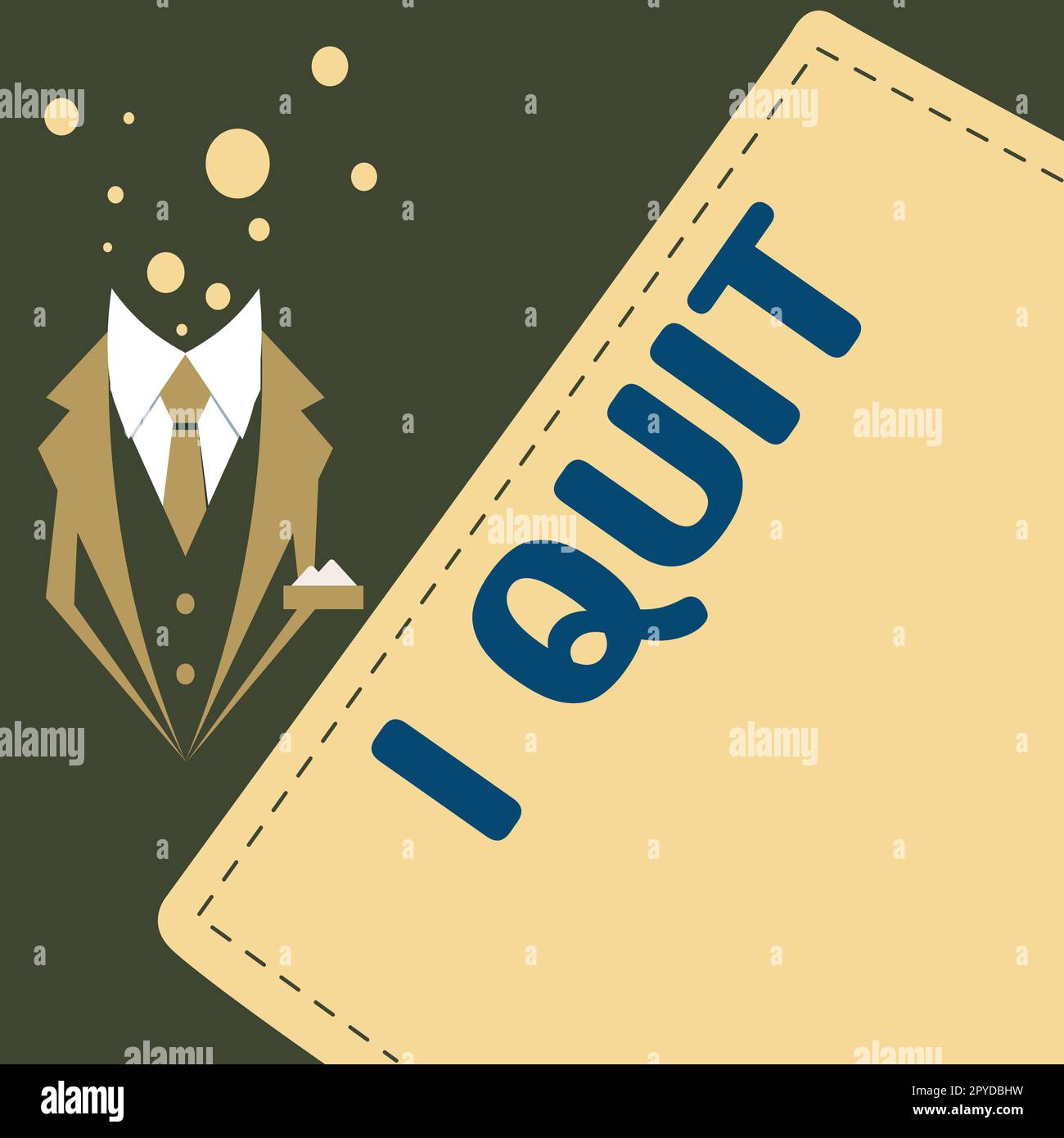 Quit job hi-res stock photography and images - Alamy