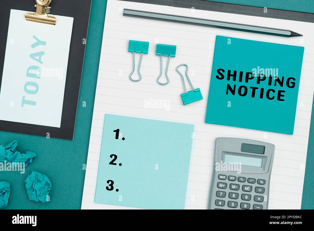Text showing inspiration Shipping Notice. Business showcase ships ...