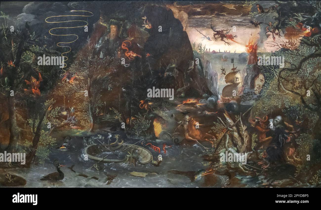 Peter Stevens the Younger, The Temptations of Saint Antony, Last 16th ...