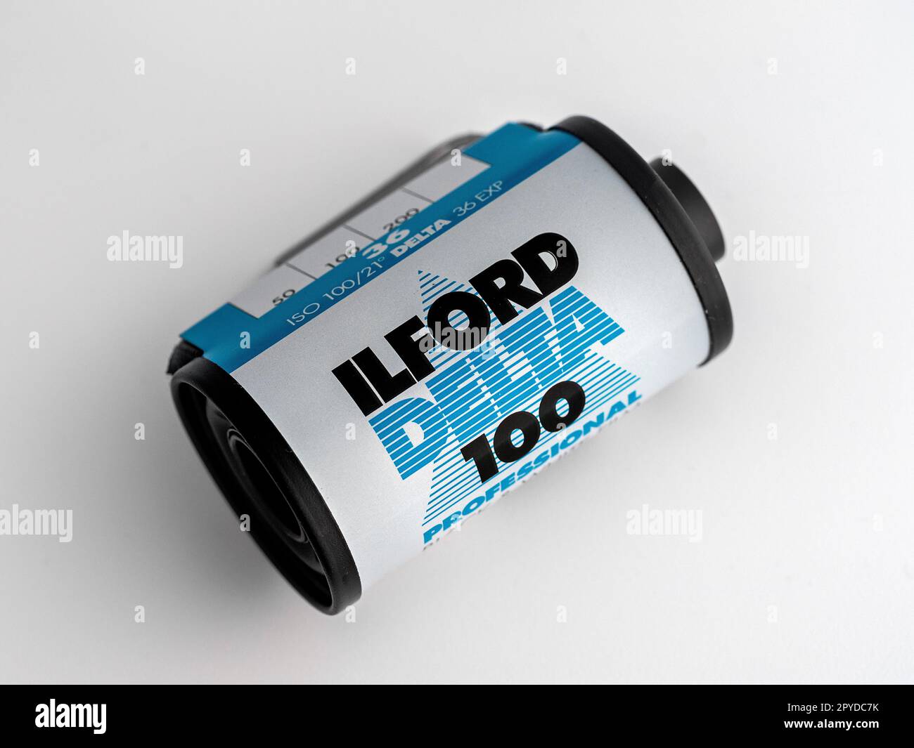 Manchester UK May 2023 roll of Ilford Delta 100 black and white 35mm ...