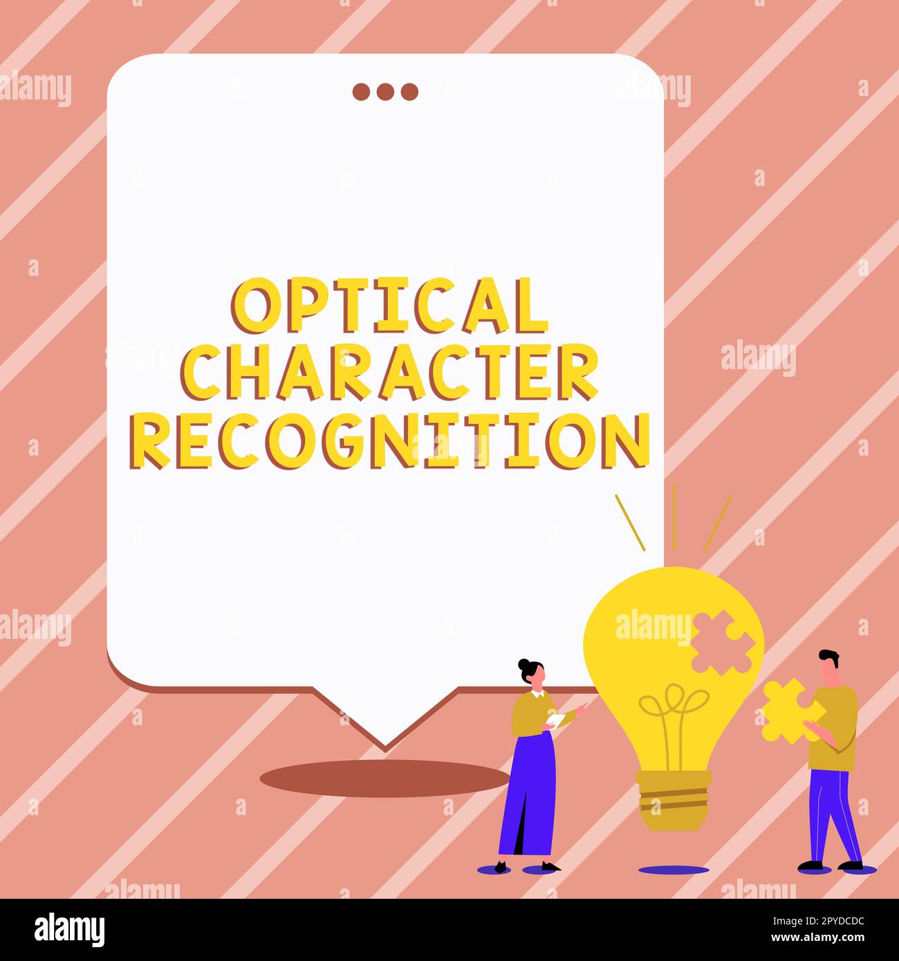 Inspiration showing sign Optical Character Recognition. Word Written on ...