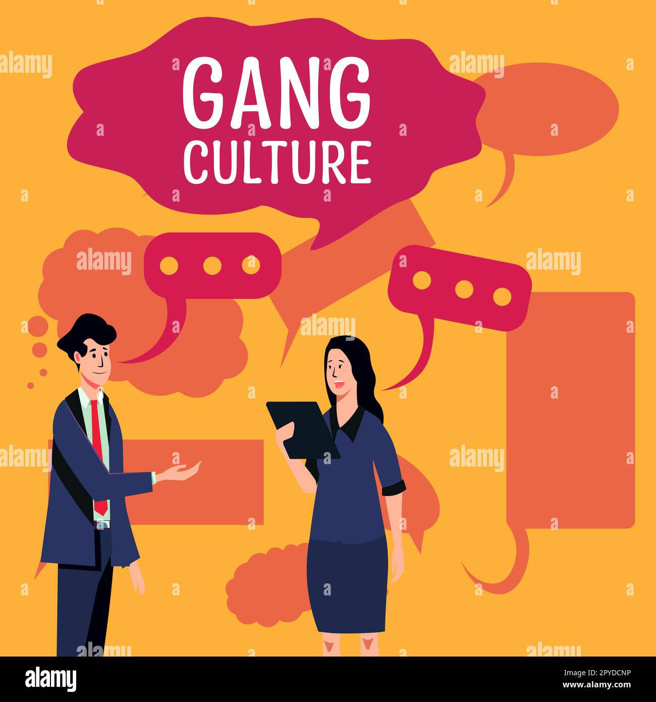 Handwriting text Gang Culture. Business concept particular organization ...