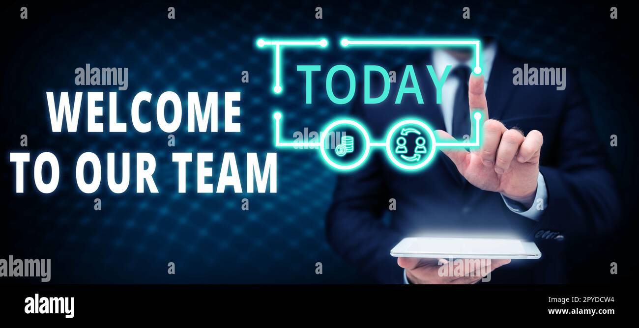 Inspiration showing sign Welcome To Our Team. Business overview ... Inspiration showing sign Welcome To Our Team. Business overview ...