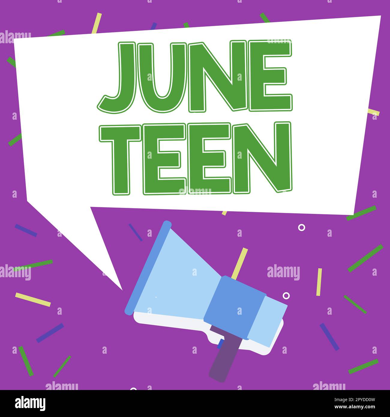 Writing displaying text June Teen. Word Written on legal holiday in the ...