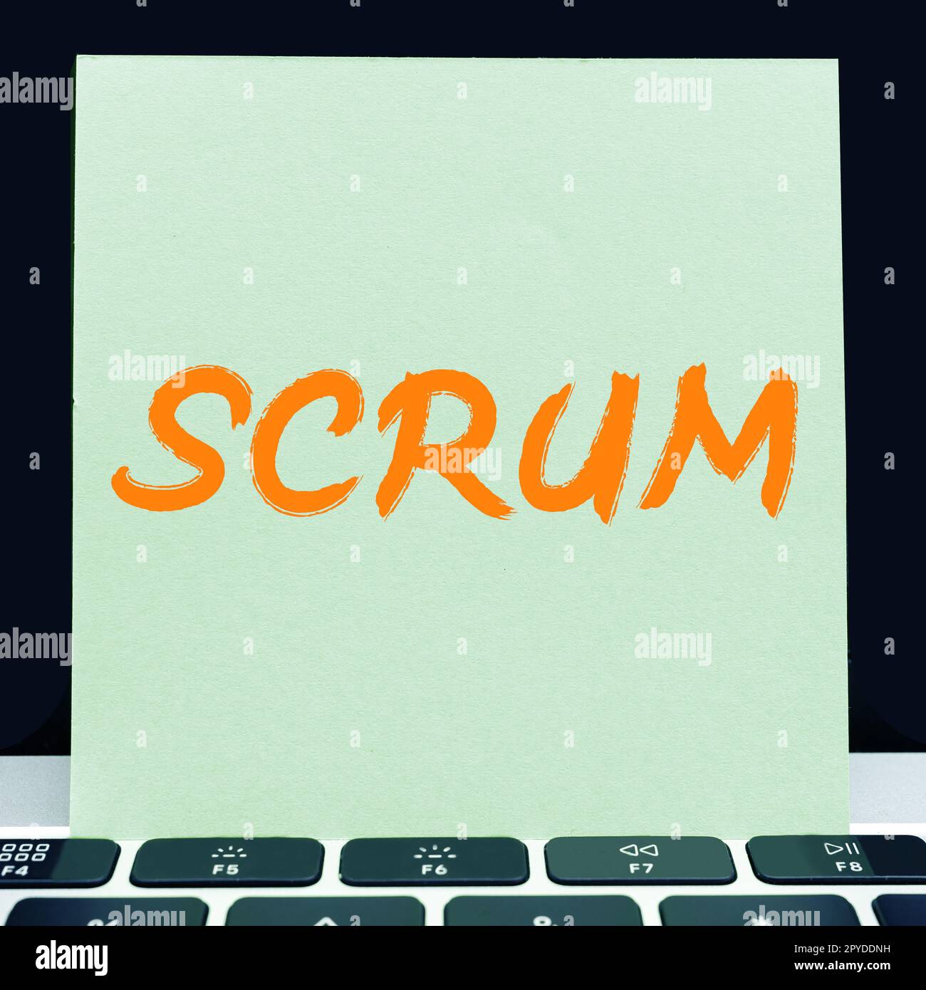 Inspiration showing sign Scrum. Business concept handwriting as ...