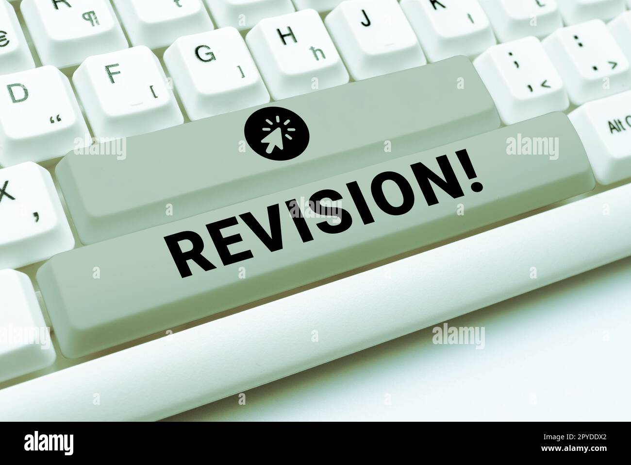 Writing displaying text Revision. Business showcase action of revising ...