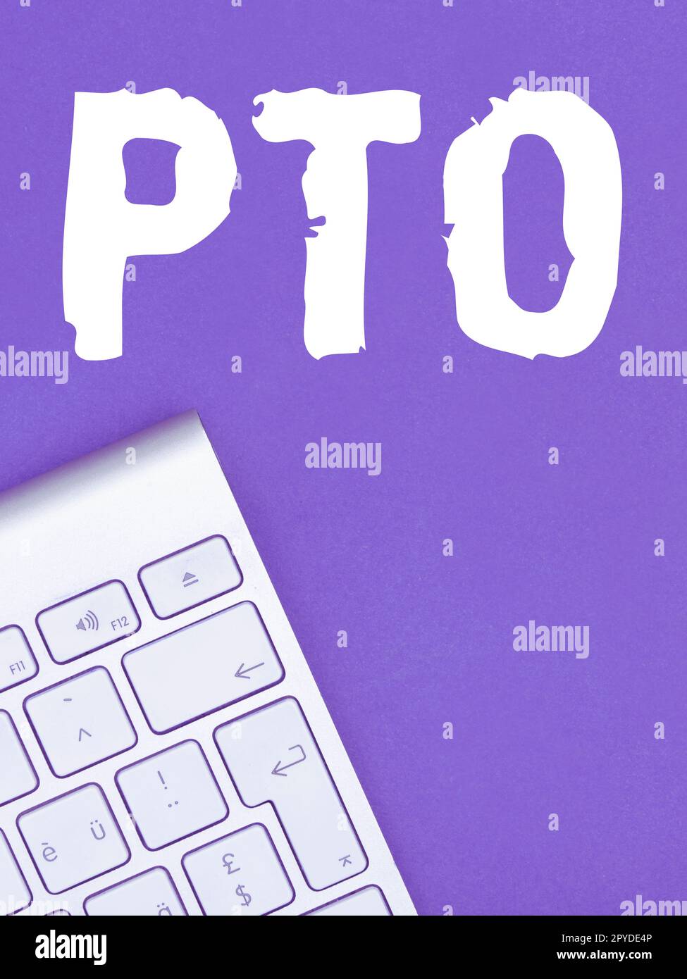 Hand writing sign Pto. Word for Employer grants compensation for ...