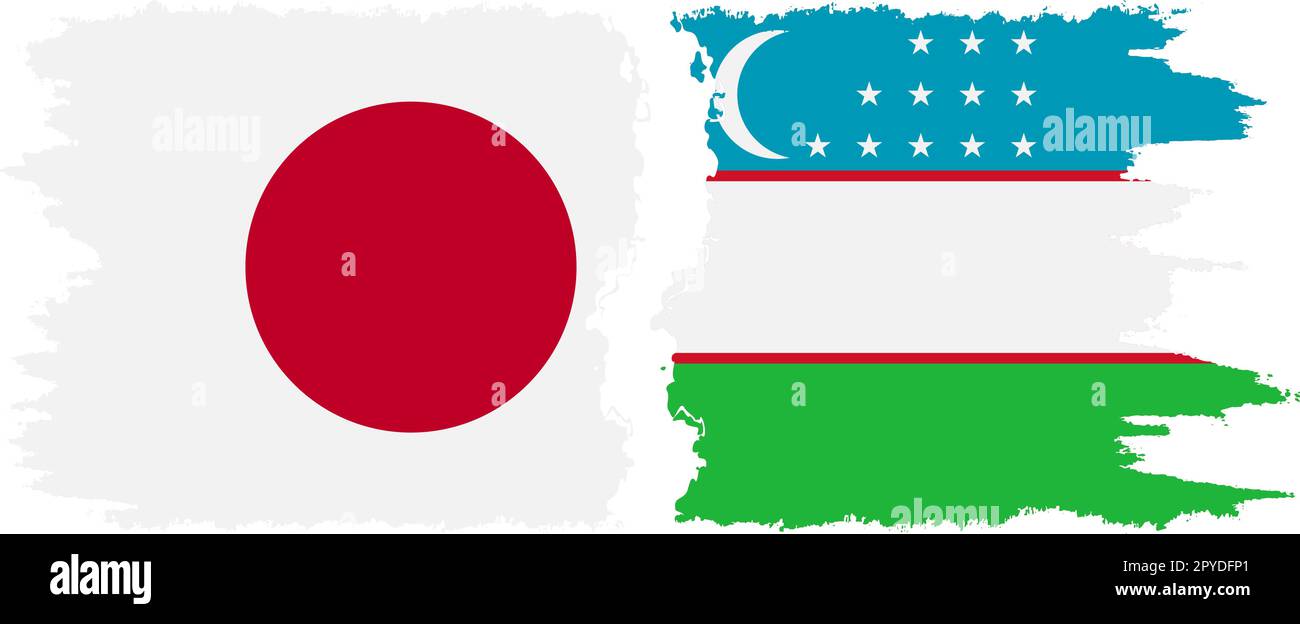 Uzbekistan japan flag hi-res stock photography and images - Alamy