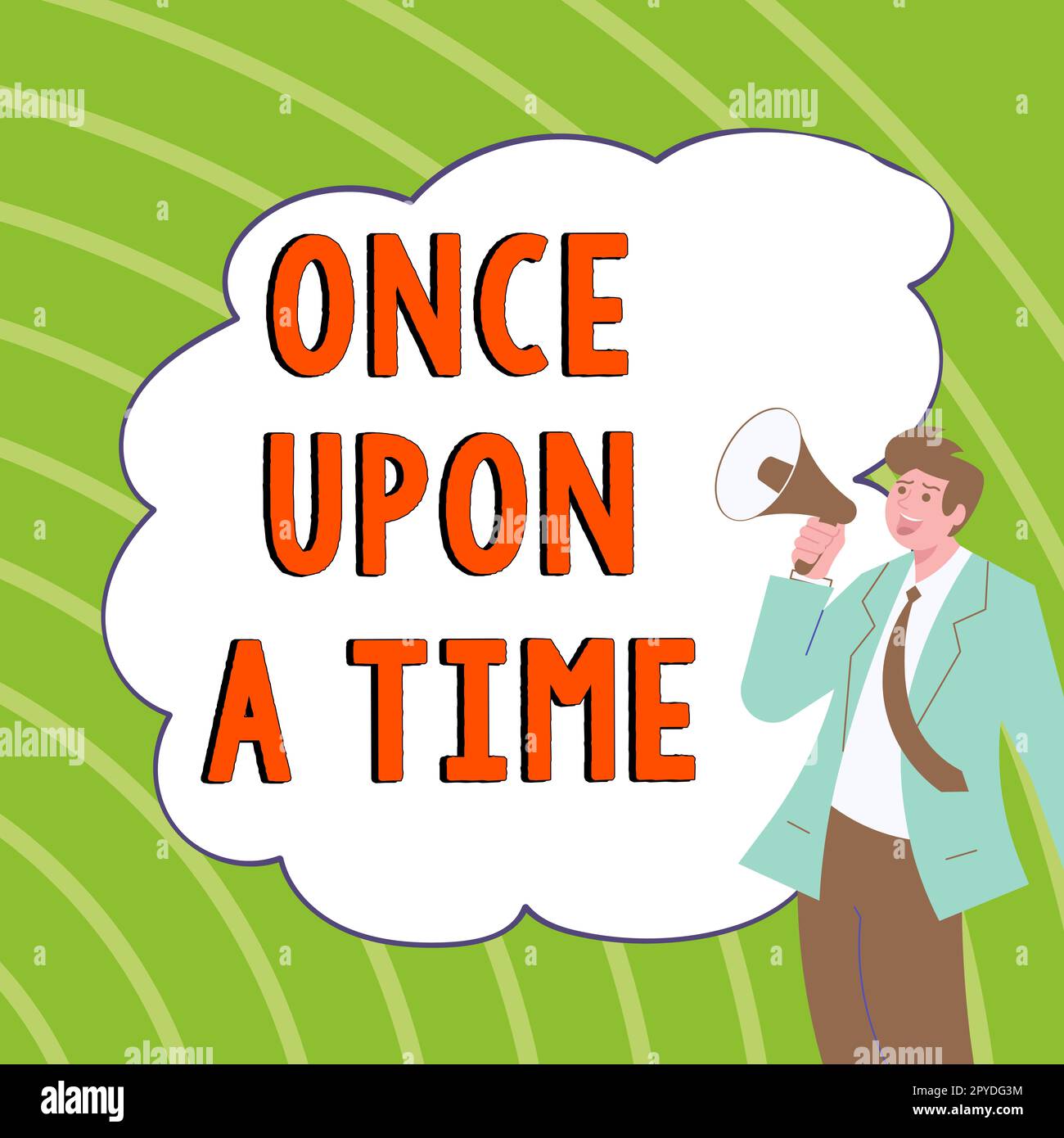 Inspiration showing sign Once Upon A Time. Business concept telling ...