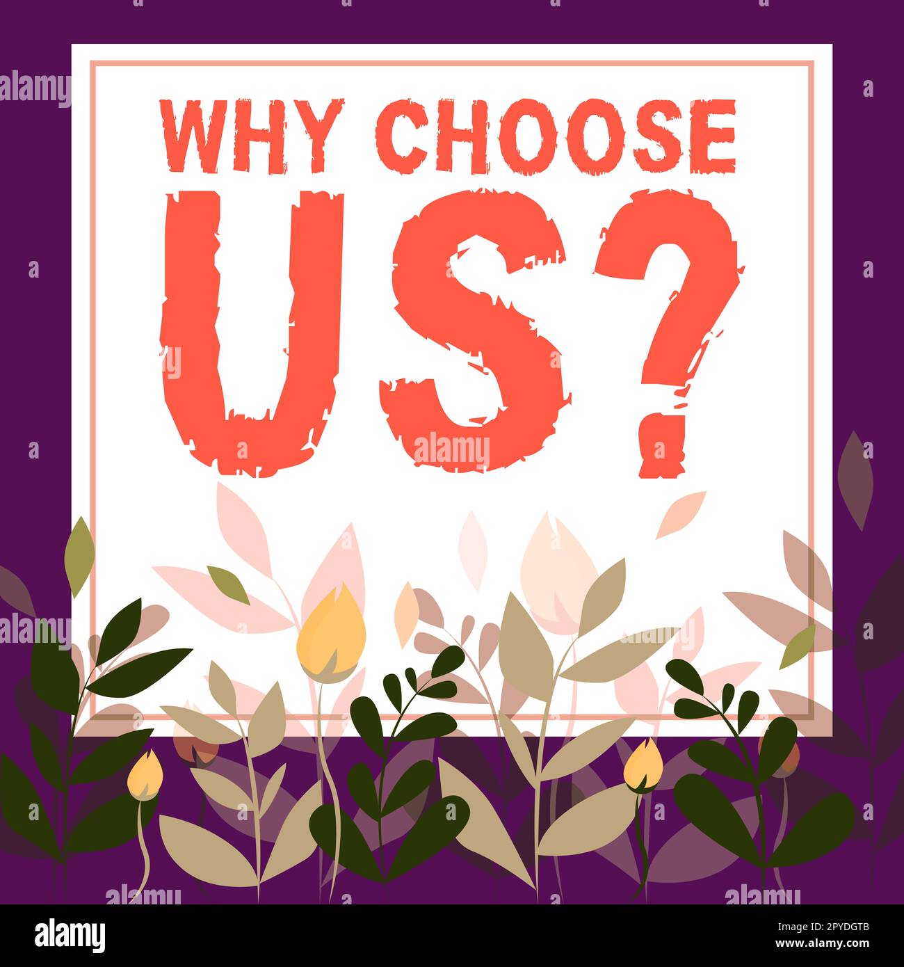 Sign displaying Why Choose Us. Word Written on Reasons for choosing our ... Sign displaying Why Choose Us. Word Written on Reasons for choosing our ...