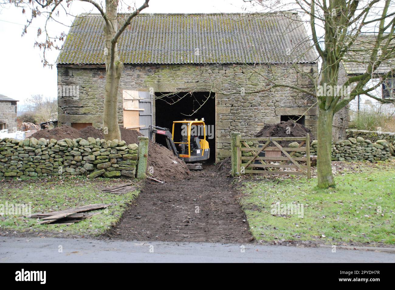 Self build barn conversion long preston hi-res stock photography and ...