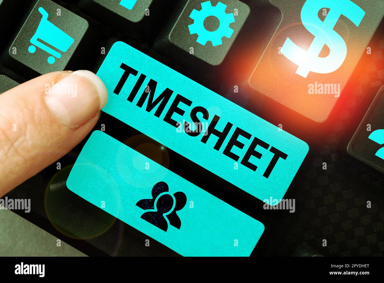 Writing displaying text Timesheet. Business concept graphical ...