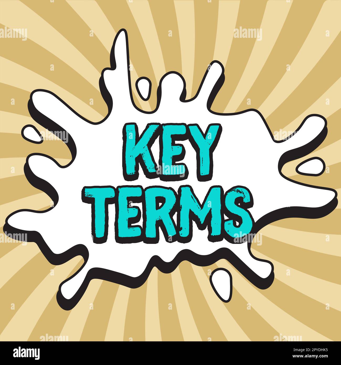 Inspiration showing sign Key Terms. Business showcase Words that can ...