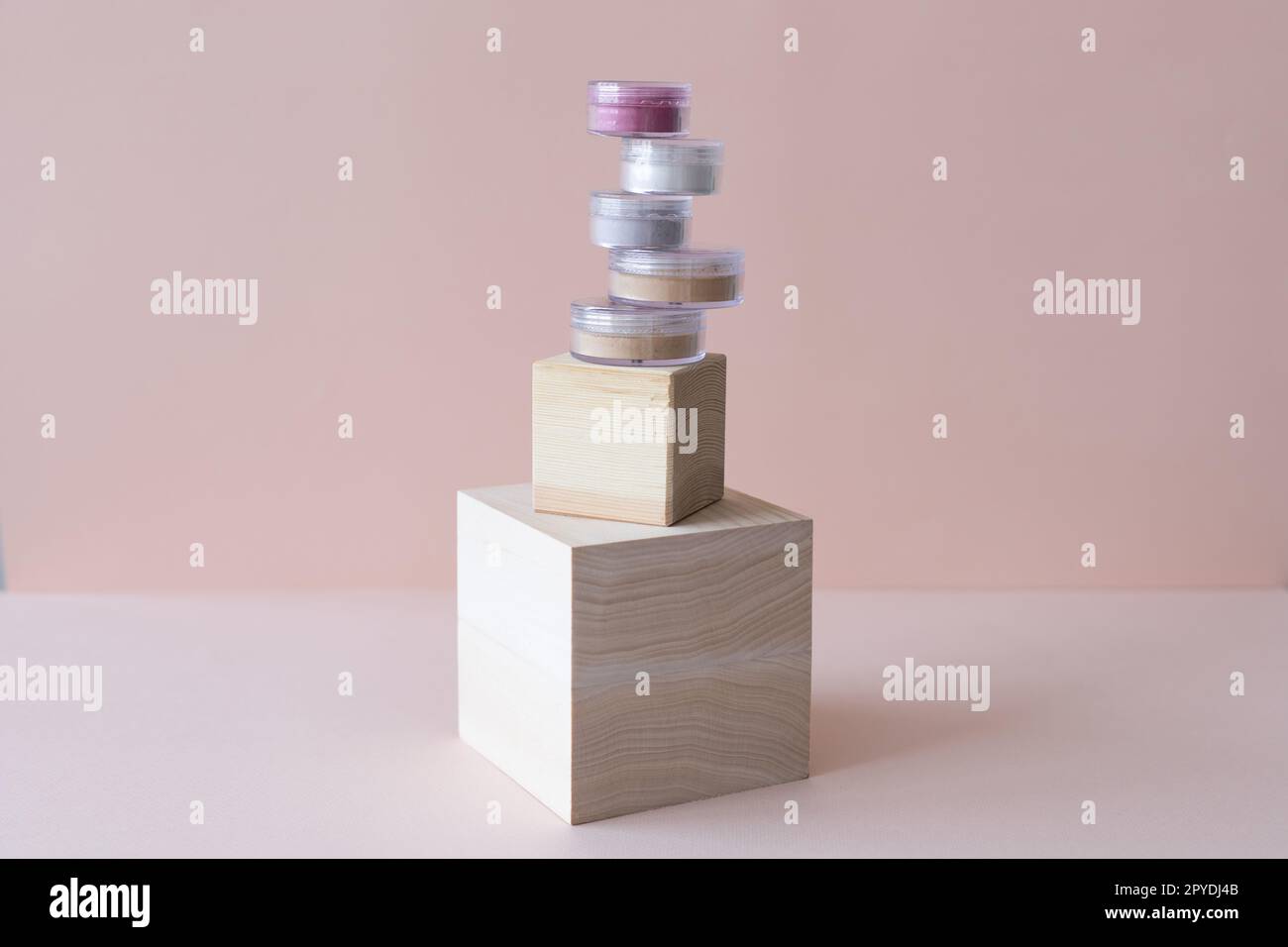 Cosmetic shades compact and loose mineral face powder makeup - Natural ...