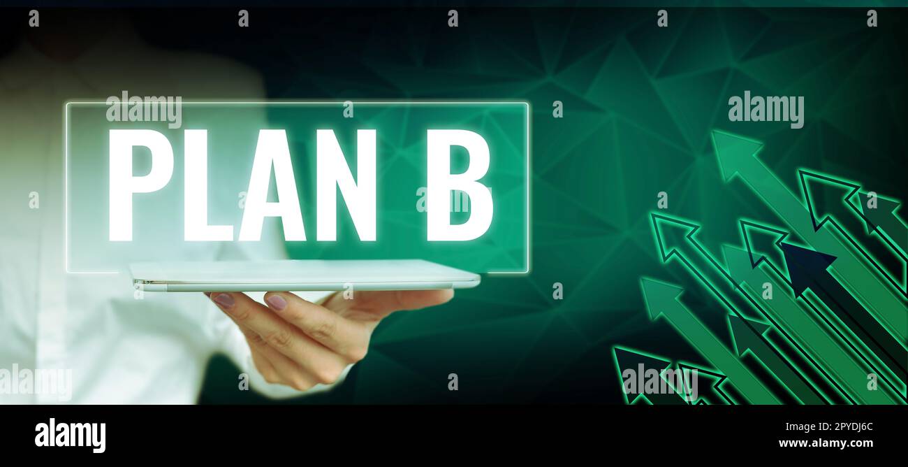 Conceptual display Plan B. Business approach ones Backup plan or ... Conceptual display Plan B. Business approach ones Backup plan or ...