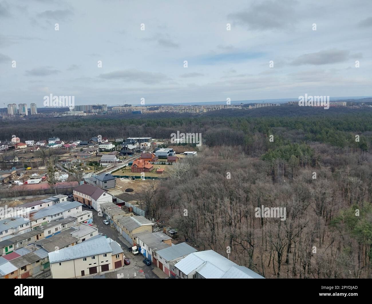 View modern city from height hi-res stock photography and images - Alamy