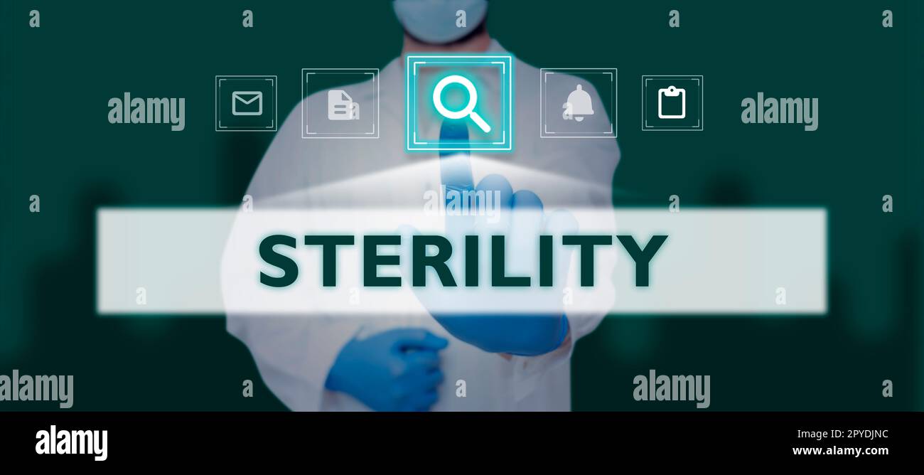 Sterility hi-res stock photography and images - Alamy