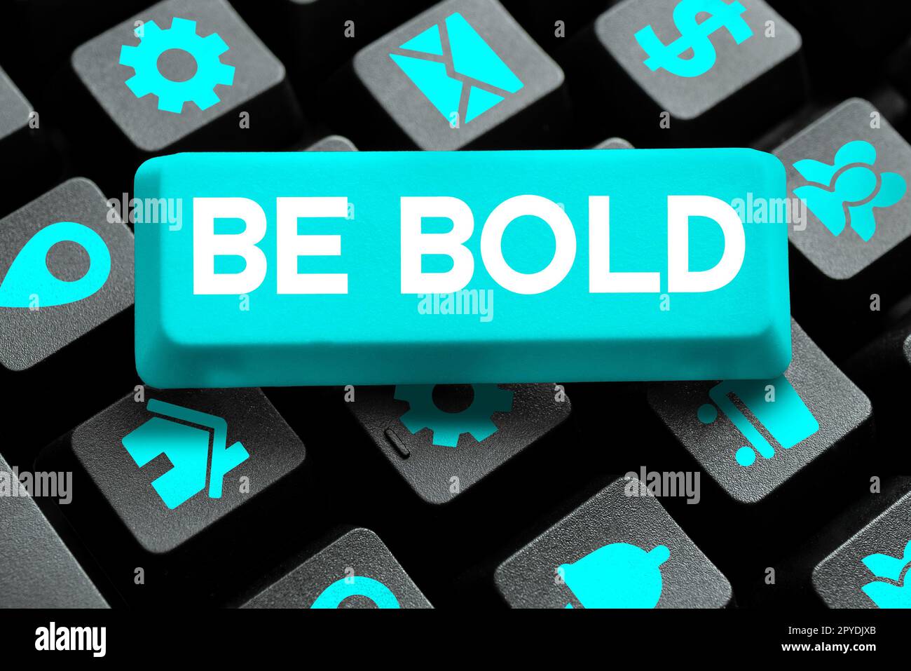 Handwriting text Be Bold. Internet Concept Go for it Fix it yourself ...