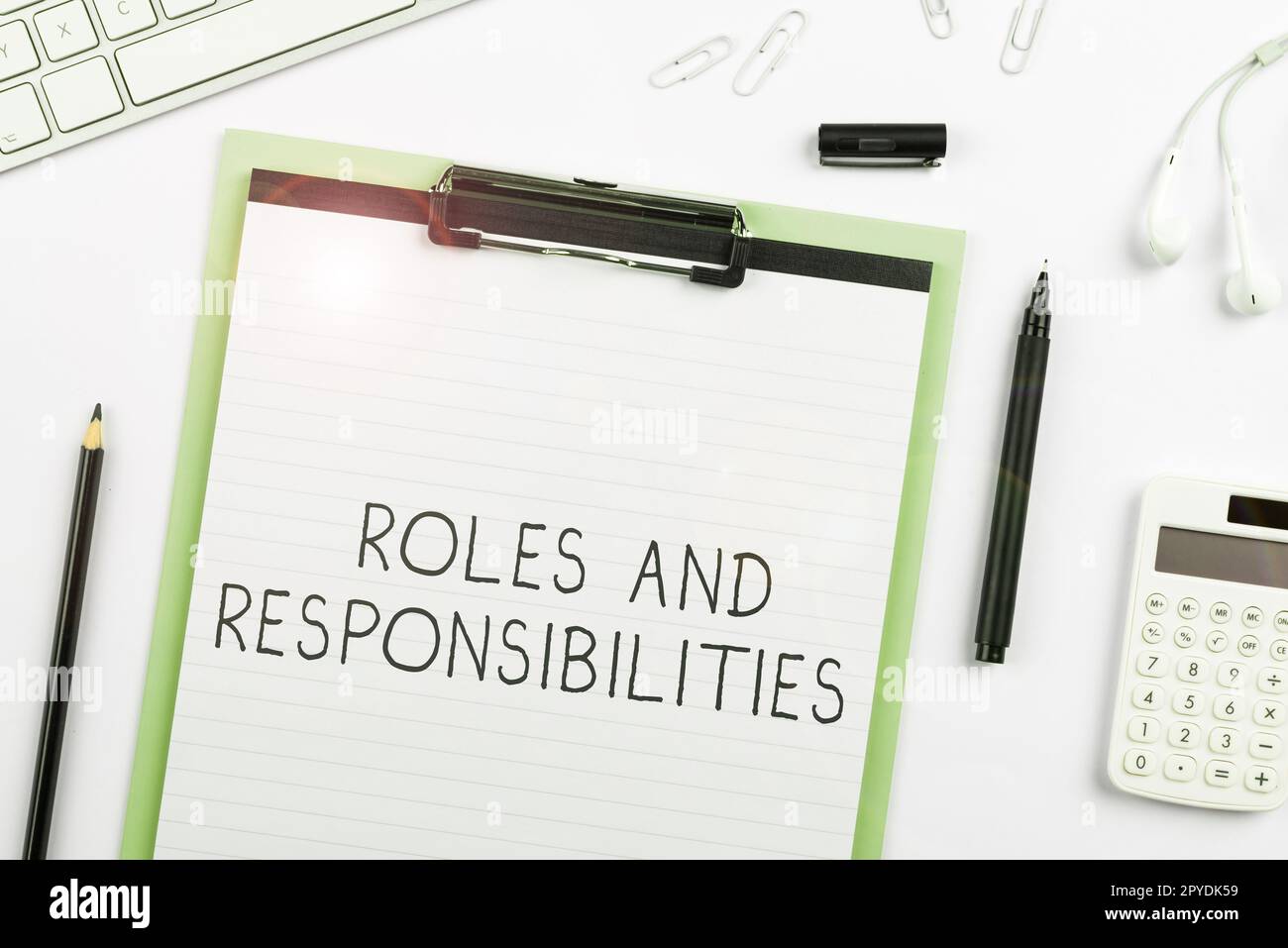 Inspiration showing sign Roles And Responsibilities. Business showcase ...