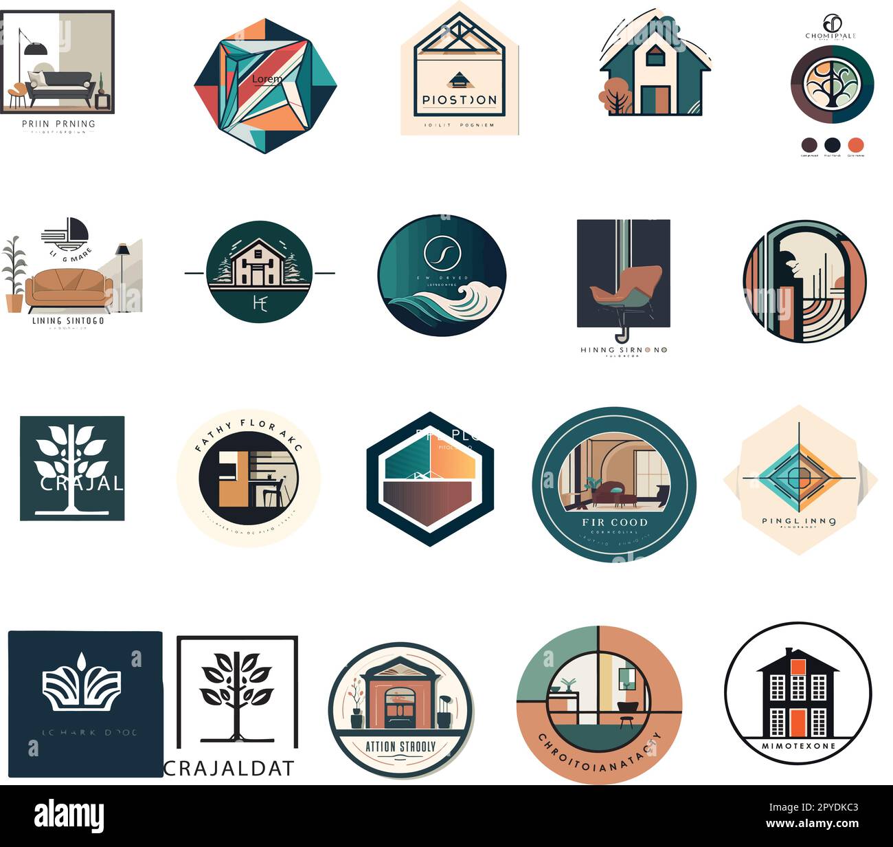 Amazing and Classy Interior Logo for business Creative Logos Ideal ...