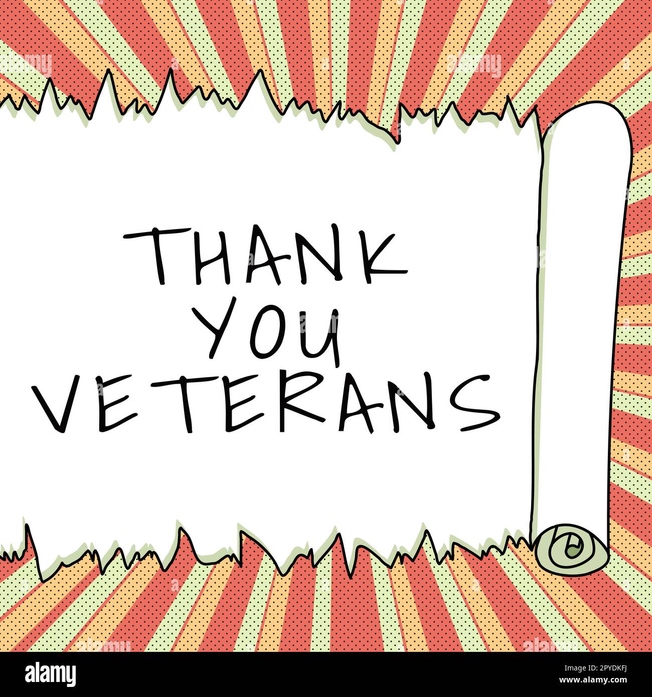Writing displaying text Thank You Veterans. Conceptual photo Expression ...