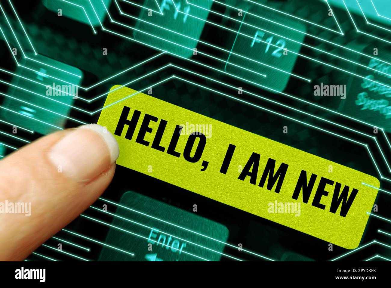 New leader introducing hi-res stock photography and images - Alamy