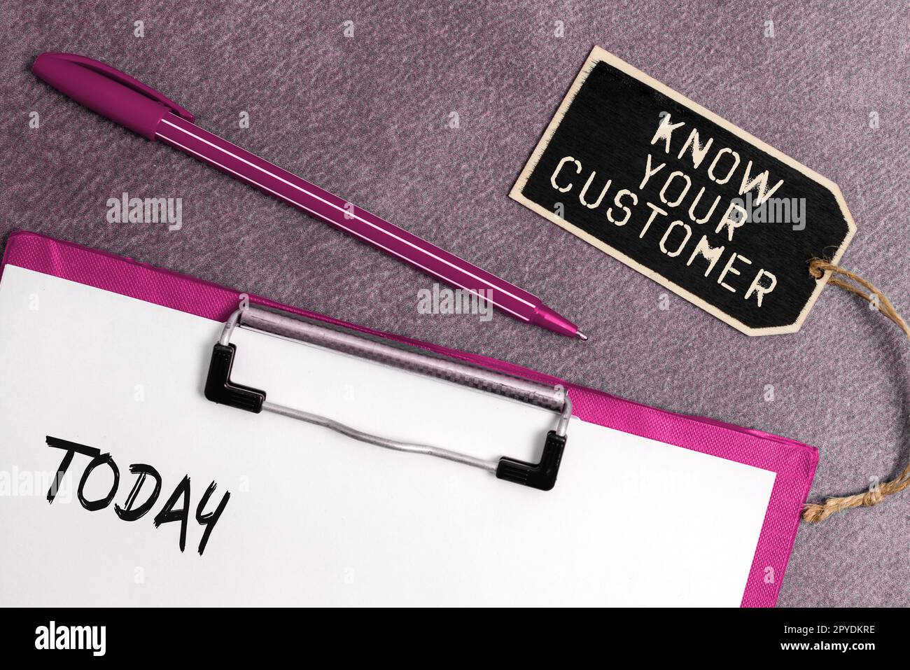 Conceptual display Know Your Customer. Business showcase Marketing ...