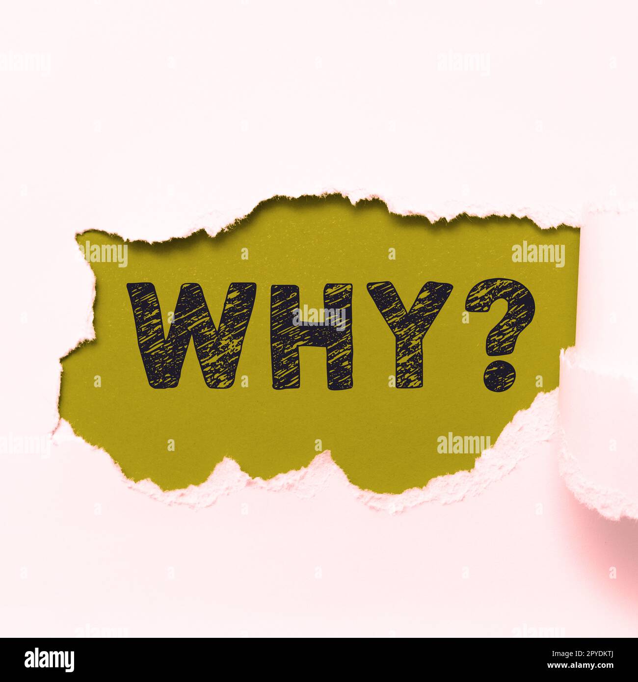 Handwriting text Why. Conceptual photo Asking for what reason and ...