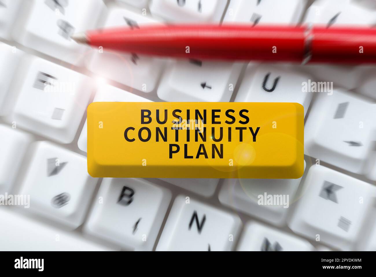 Hand writing sign Business Continuity Plan. Business idea creating ...