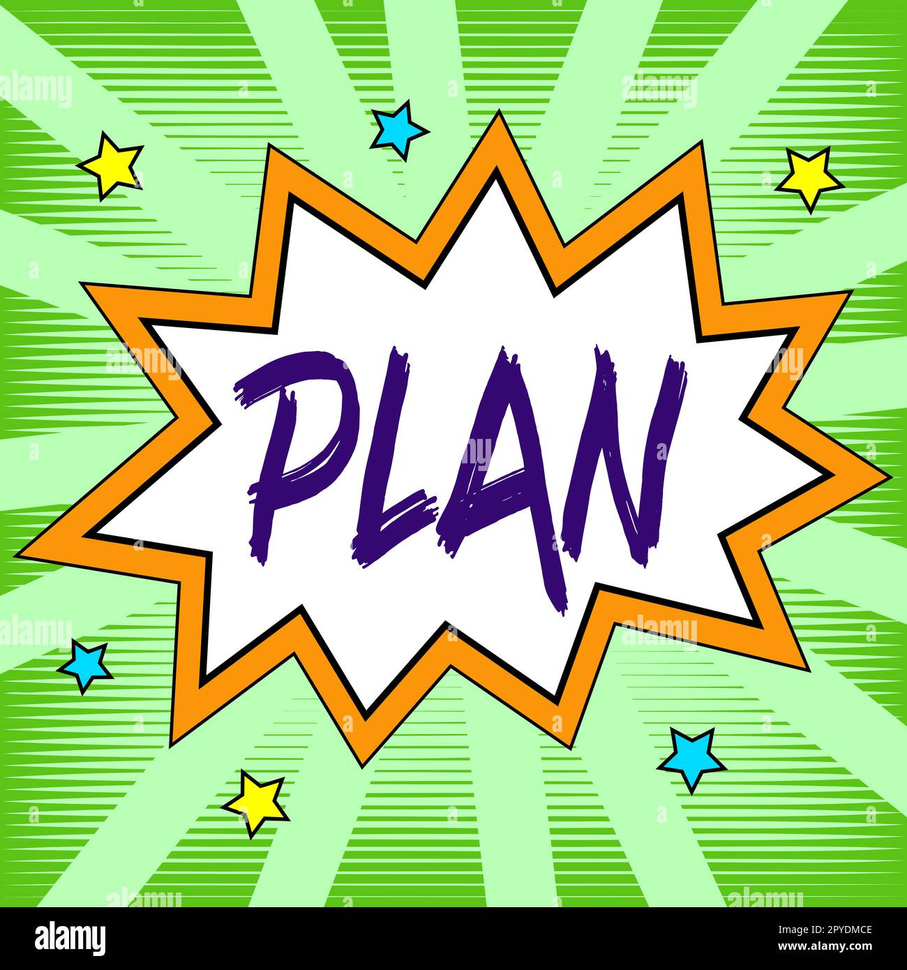 Text sign showing Plan. Concept meaning Start of a detailed proposal of ...