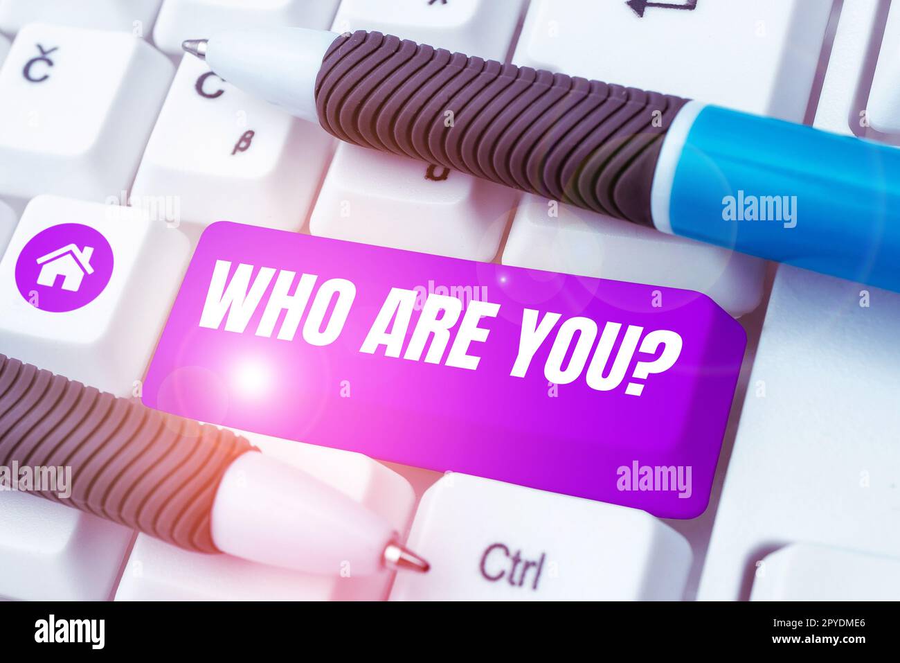 Conceptual display Who Are You. Word Written on Identify yourself ...