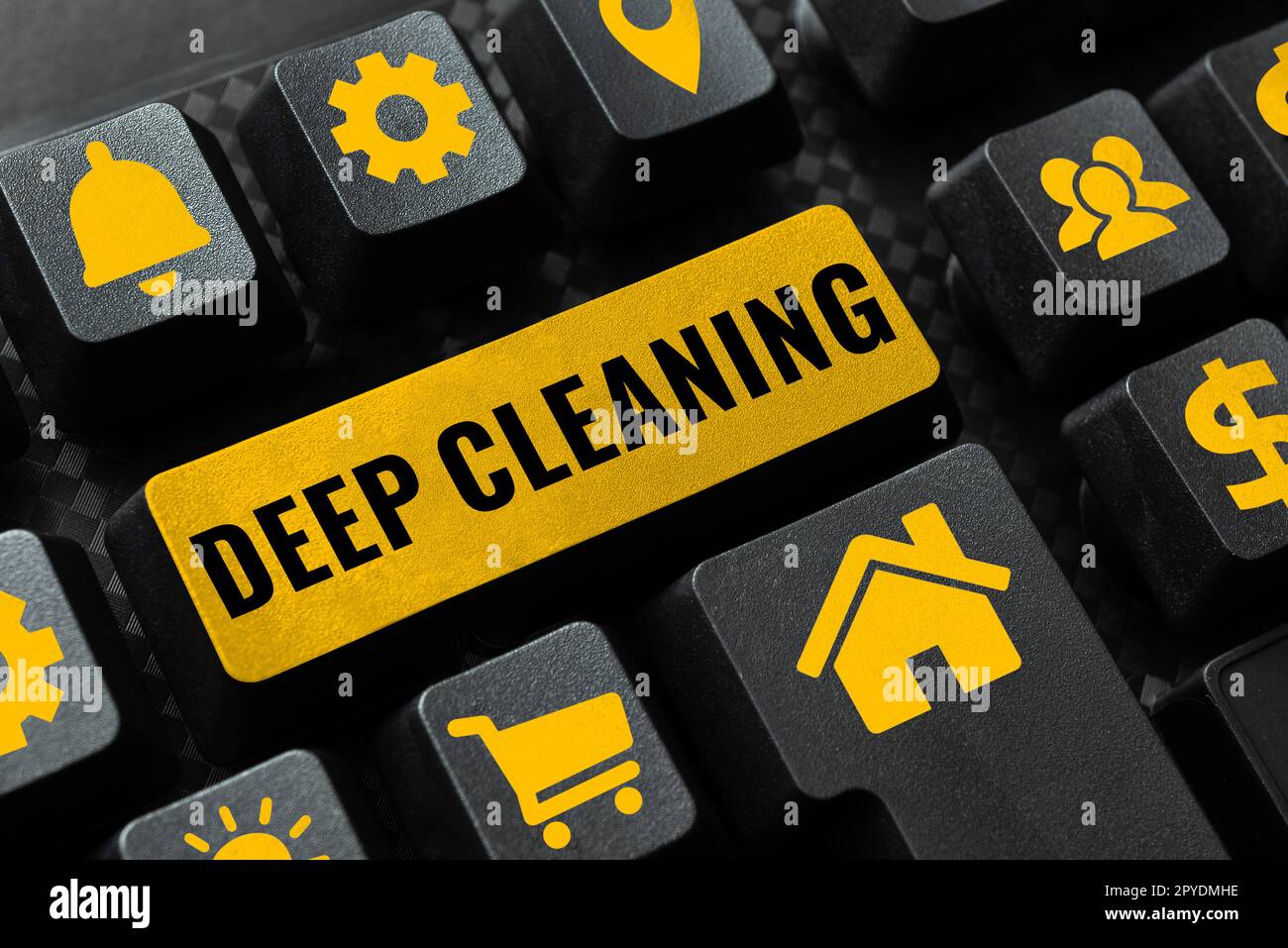 Handwriting text Deep Cleaning. Word Written on an act of thoroughly ...