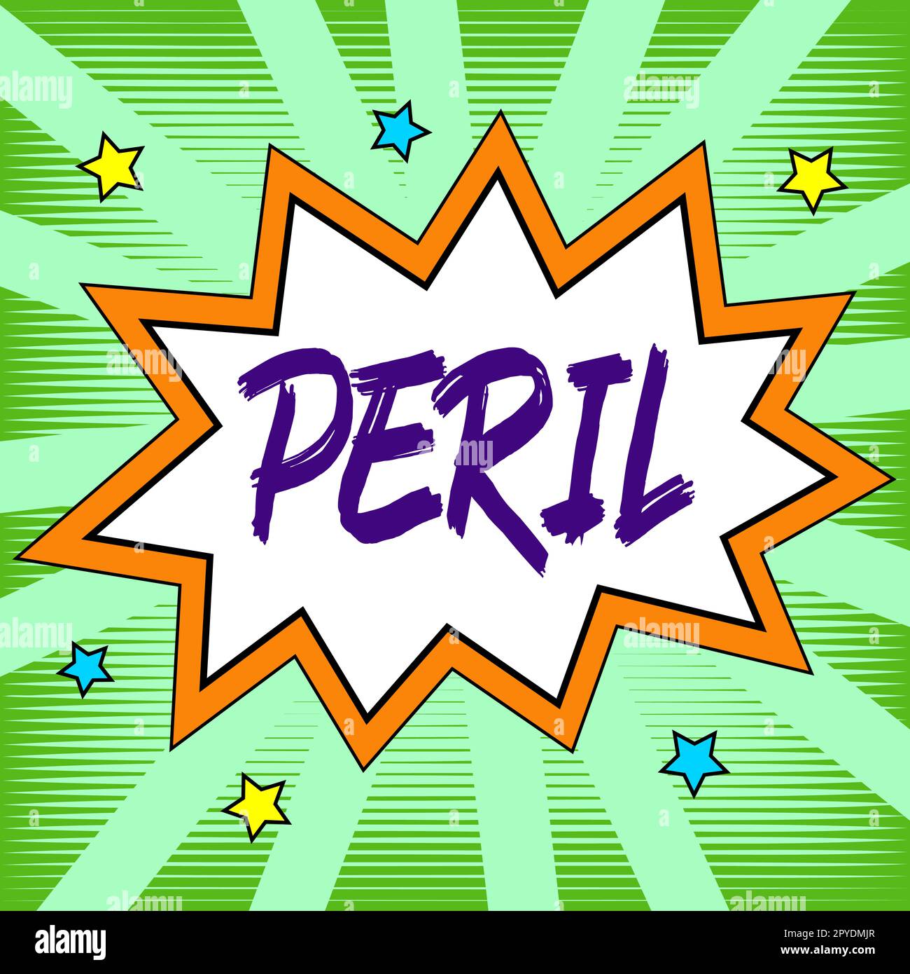 Text showing inspiration Peril. Concept meaning indicates something ... Text showing inspiration Peril. Concept meaning indicates something ...