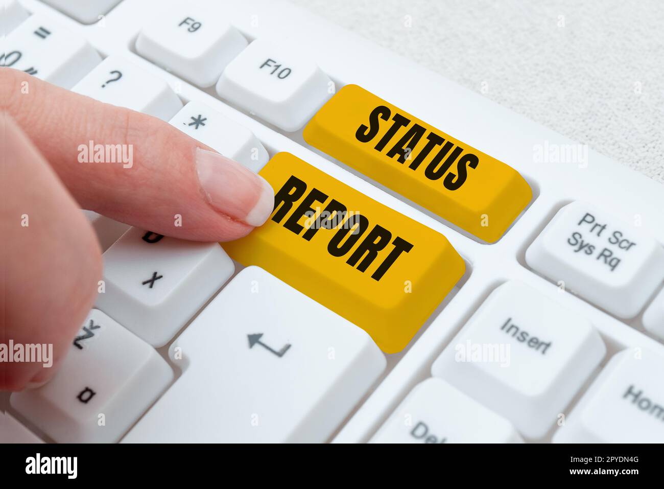 Writing Displaying Text Status Report Business Approach Update Summary