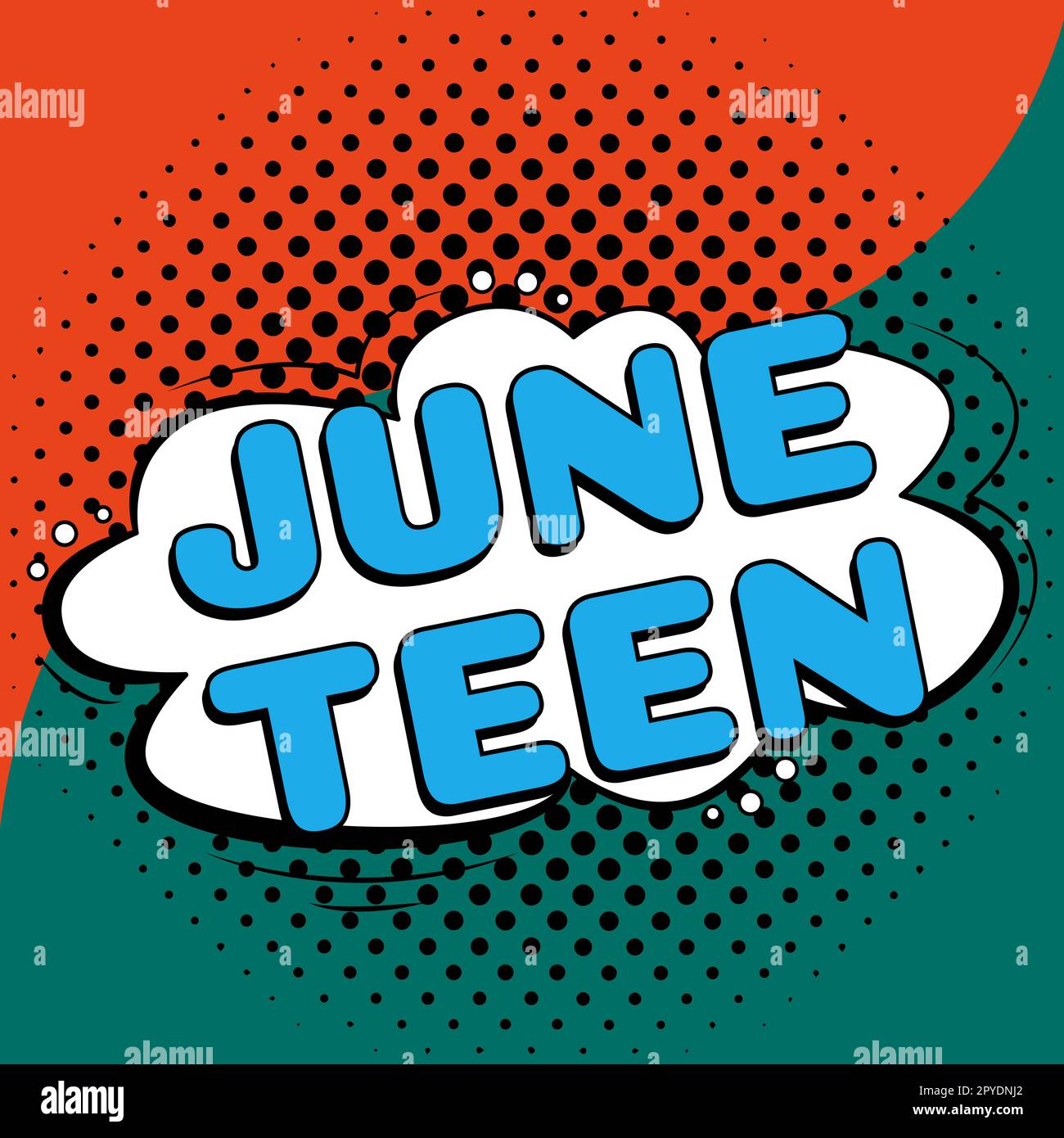 Inspiration showing sign June Teen. Conceptual photo legal holiday in ...