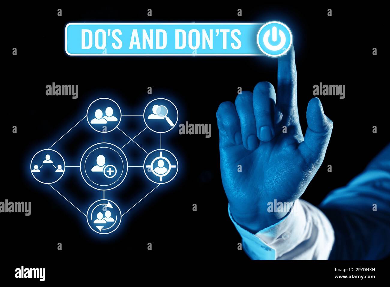 Hand writing sign Do's And Don Ts. Conceptual photo Confusion in one's ...