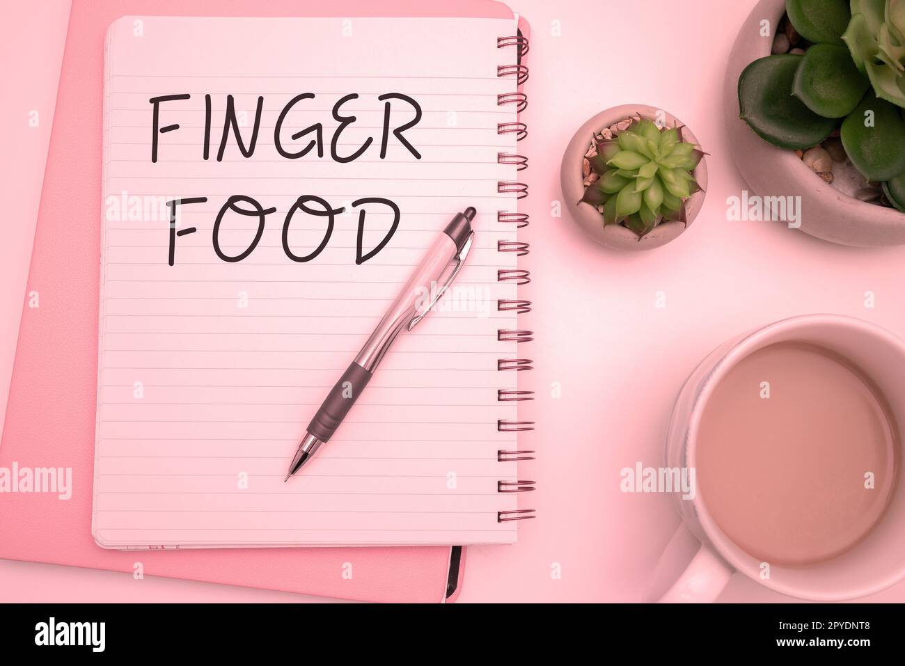 Conceptual caption Finger Food. Concept meaning products and digestives ...