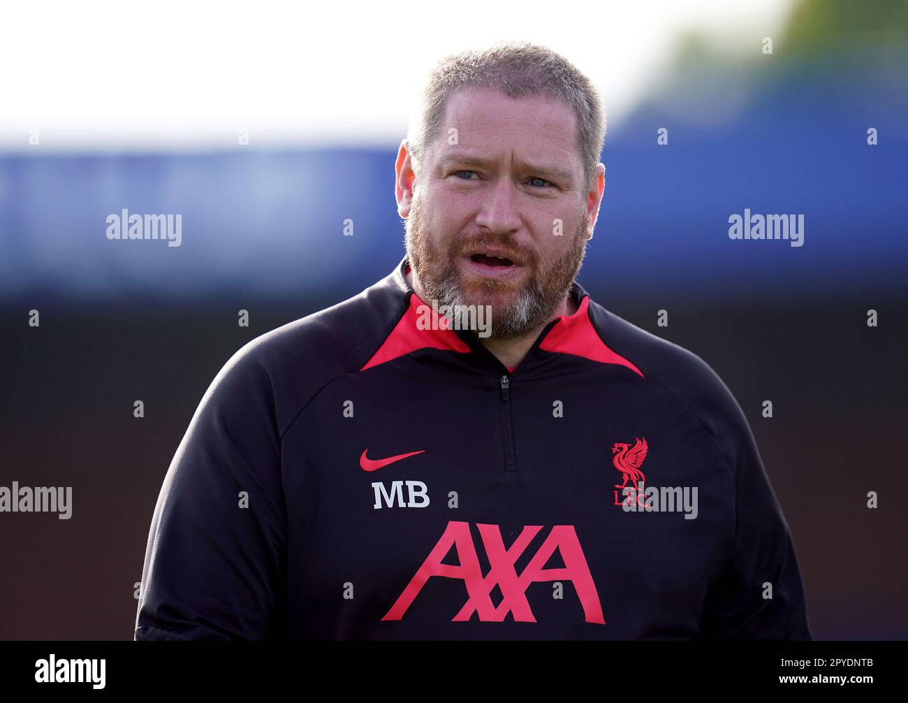 Liverpool manager Matt Beard ahead of the Barclays Women's Super League ...