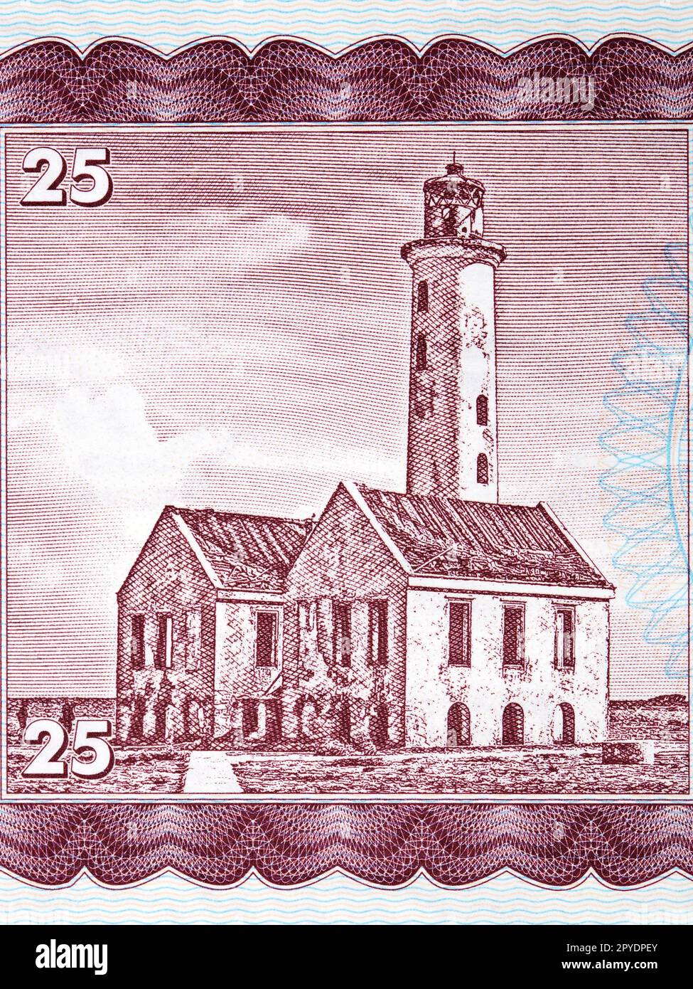 Lighthouse building from money Stock Photo - Alamy