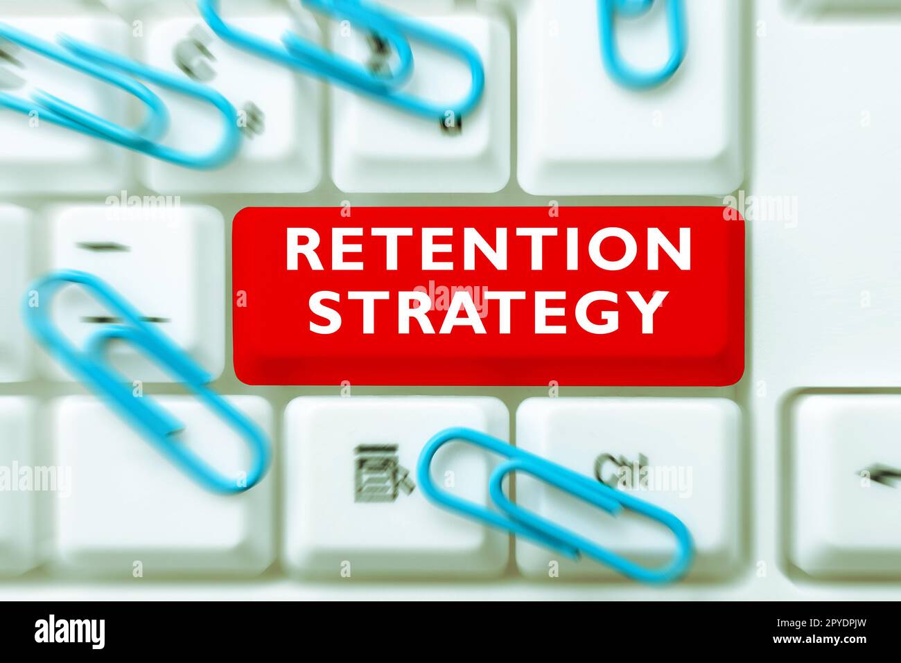 Inspiration showing sign Retention Strategy. Word Written on activities ...
