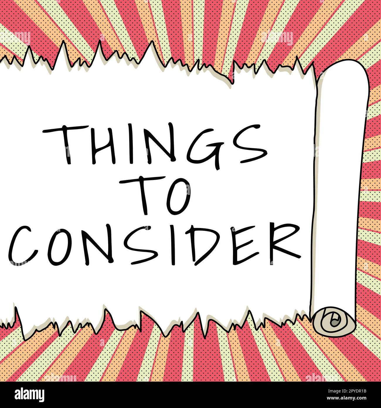 Inspiration showing sign Things To Consider. Business idea list to ...