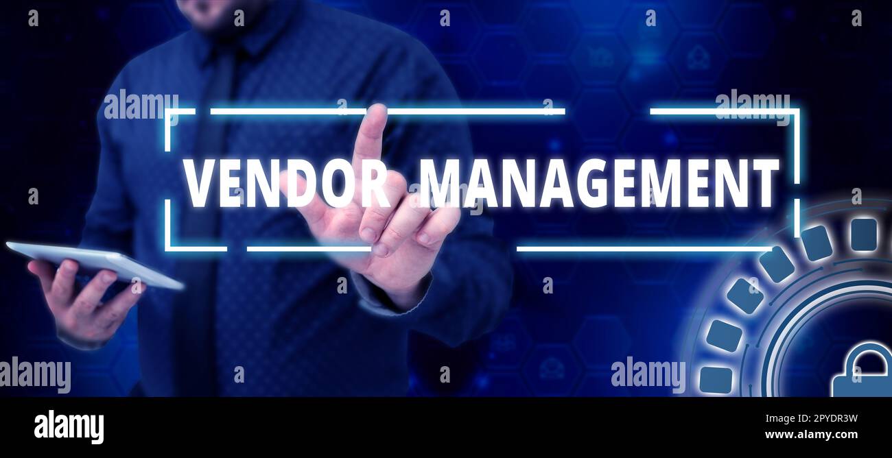 Writing displaying text Vendor Management. Word for activities included ... Writing displaying text Vendor Management. Word for activities included ...