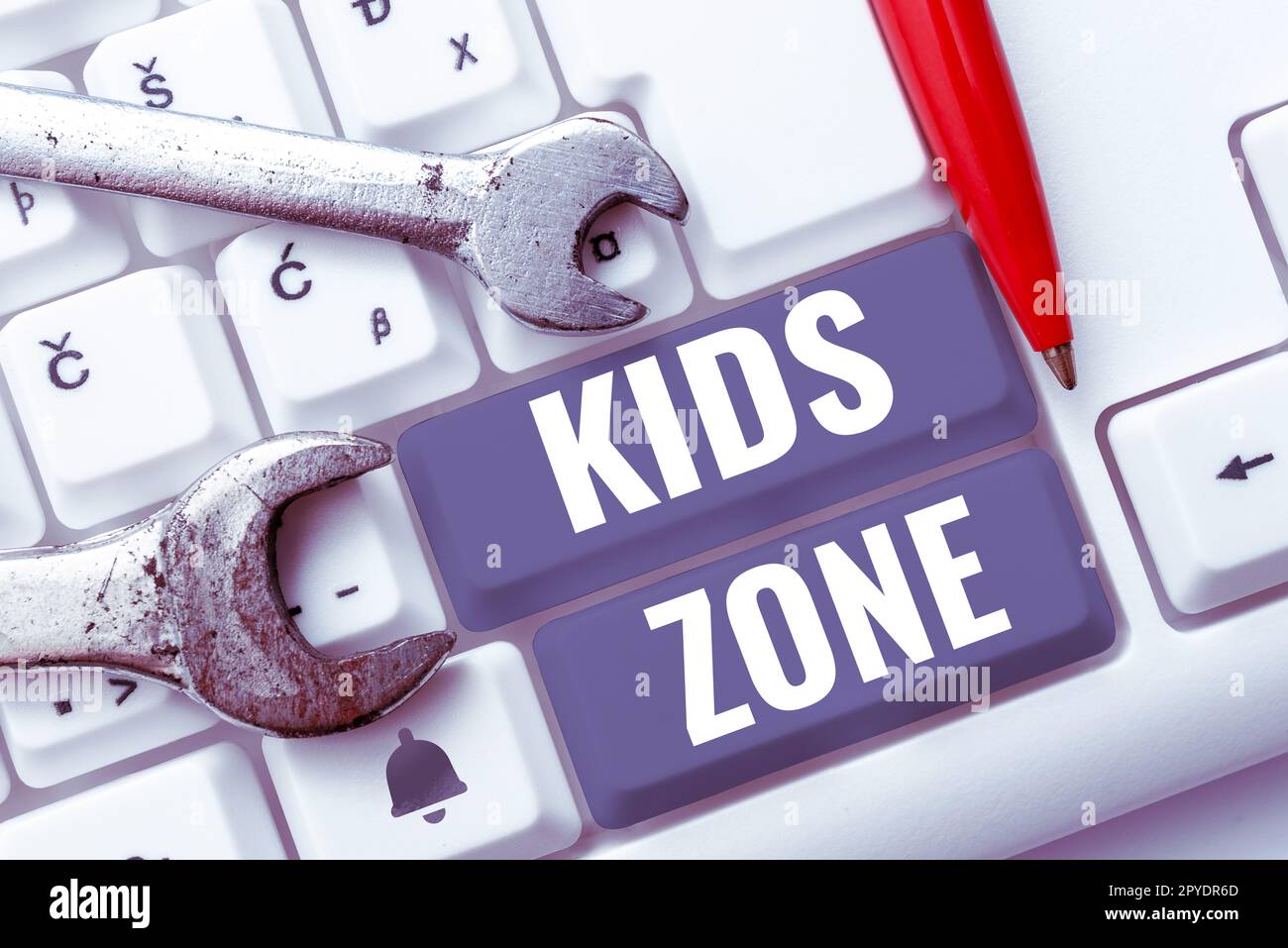 Text caption presenting Kids Zone. Word for An area or a region ...