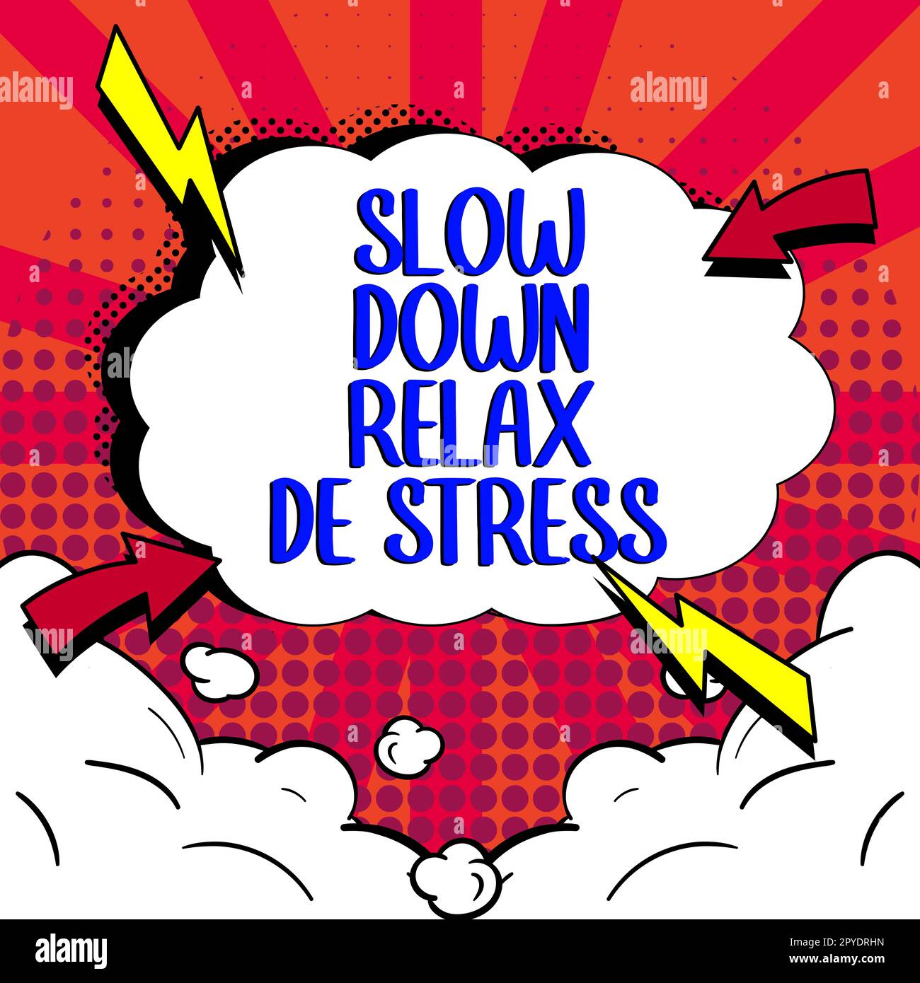 Sign displaying Slow Down Relax De Stress. Internet Concept Have a ...