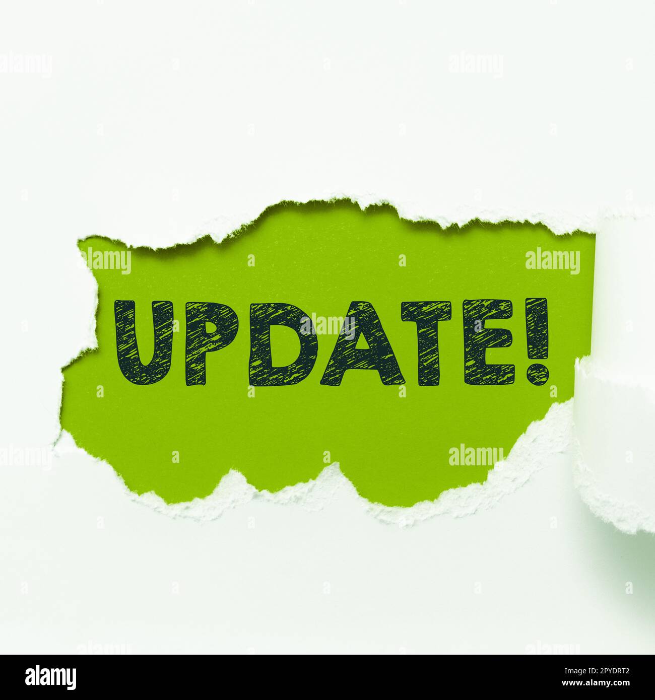 Inspiration showing sign Update. Conceptual photo Make something more ...