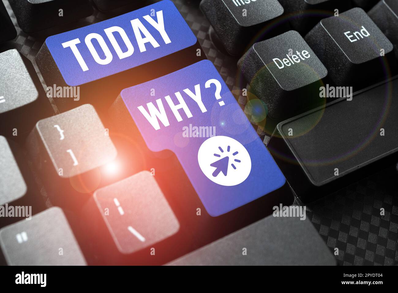 Handwriting text Why. Word for Asking for what reason and purpose ...