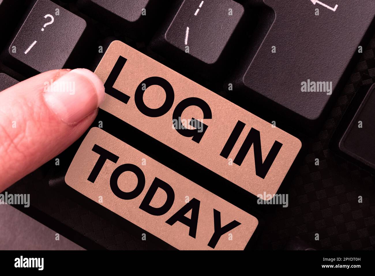 Log in text hi-res stock photography and images - Alamy